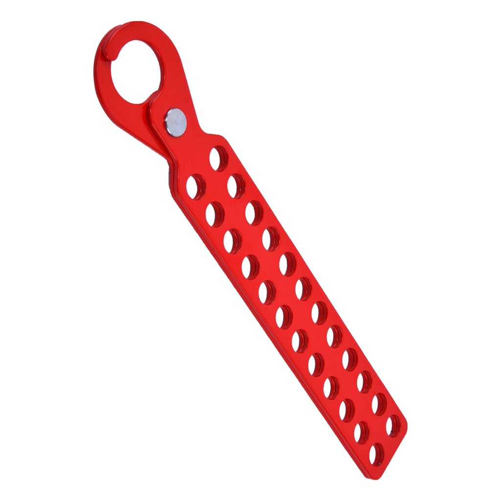 Steel Lockout Hasp for 24 Padlocks - Loto Master l Group Lockout